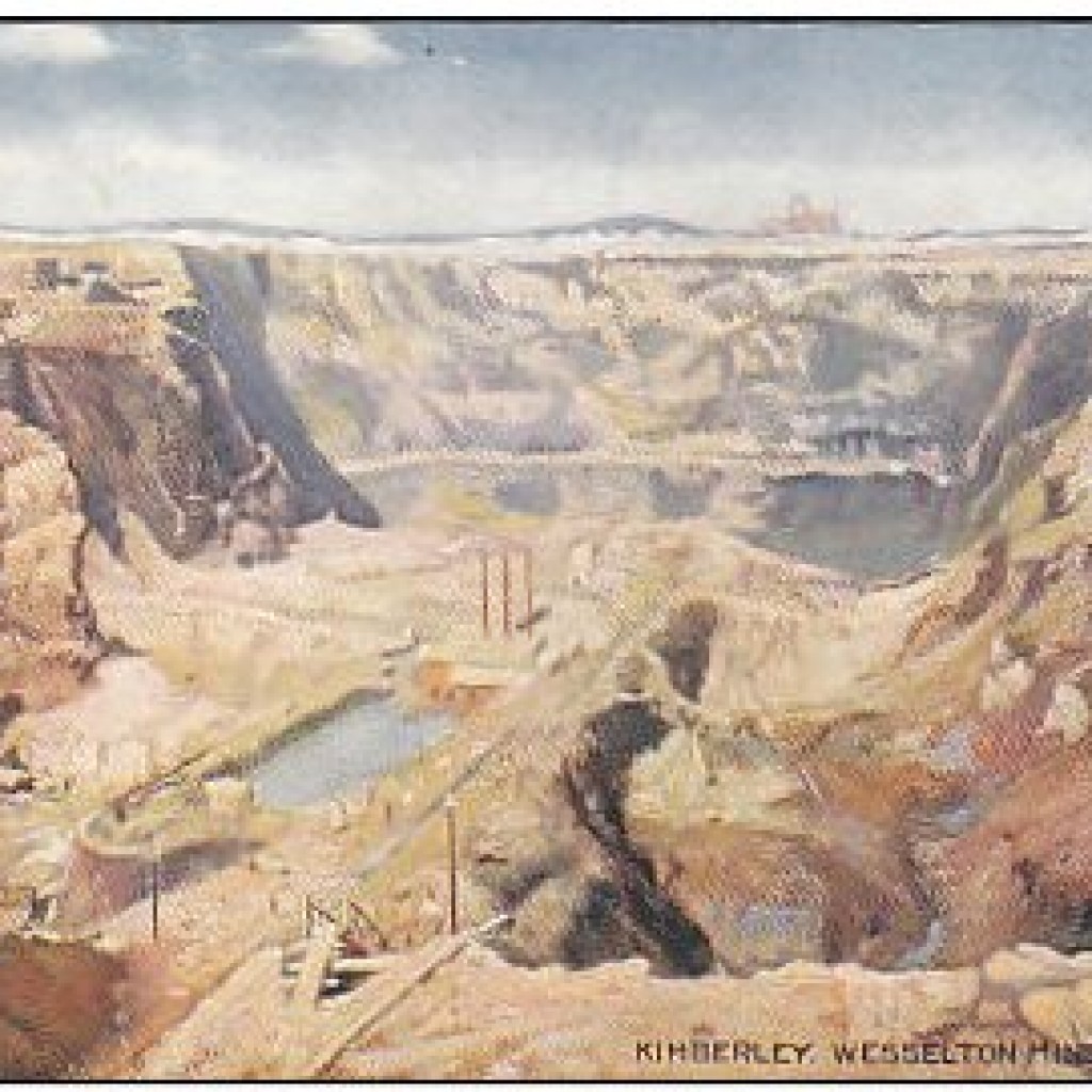 PT-Kimberley_Wesselton_Mine-1891 - Kimberley City Info